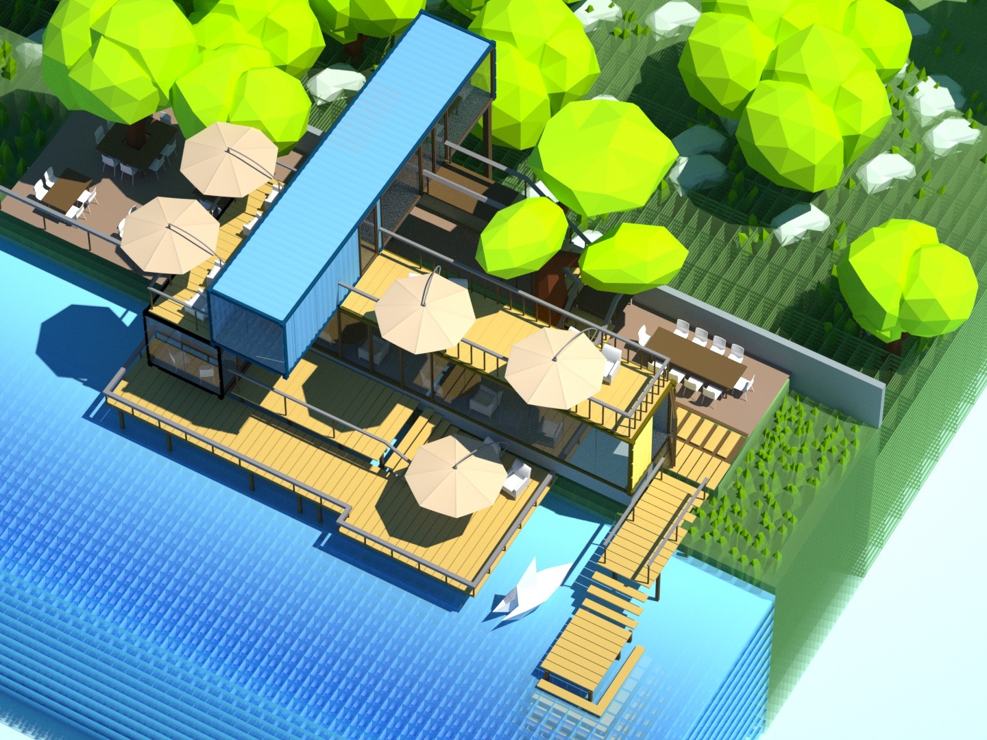 Lowpoly-环境动效_Kavin_D-站酷ZCOOL