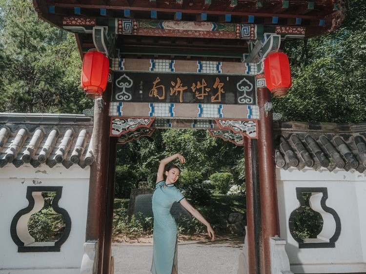 旗袍 东方美的精髓_广陵散429-站酷ZCOOL