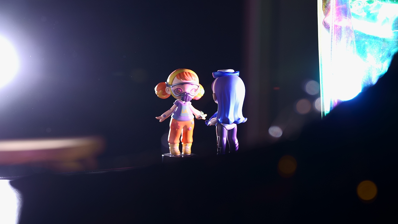 laura赛博朋克五代劳拉潮玩公仔手办_树摆-站酷ZCOOL