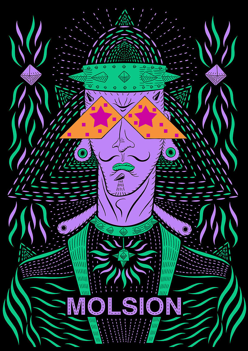 MOLSION眼镜插画系列_hbb1990424-站酷ZCOOL