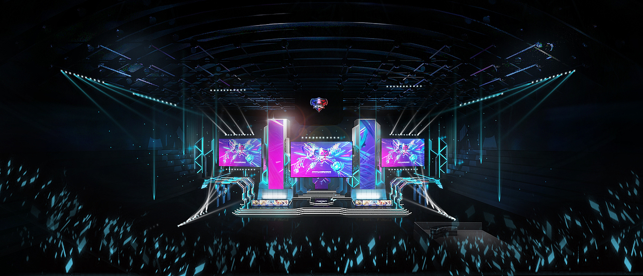 KPL 2018上海赛区舞台 成都赛区舞台_汇甲舞美设计-站酷ZCOOL