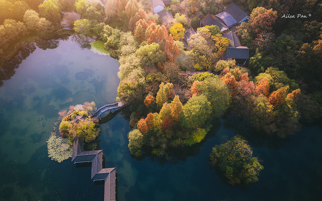 杭州航拍_潘熊熊Ailsa-站酷ZCOOL