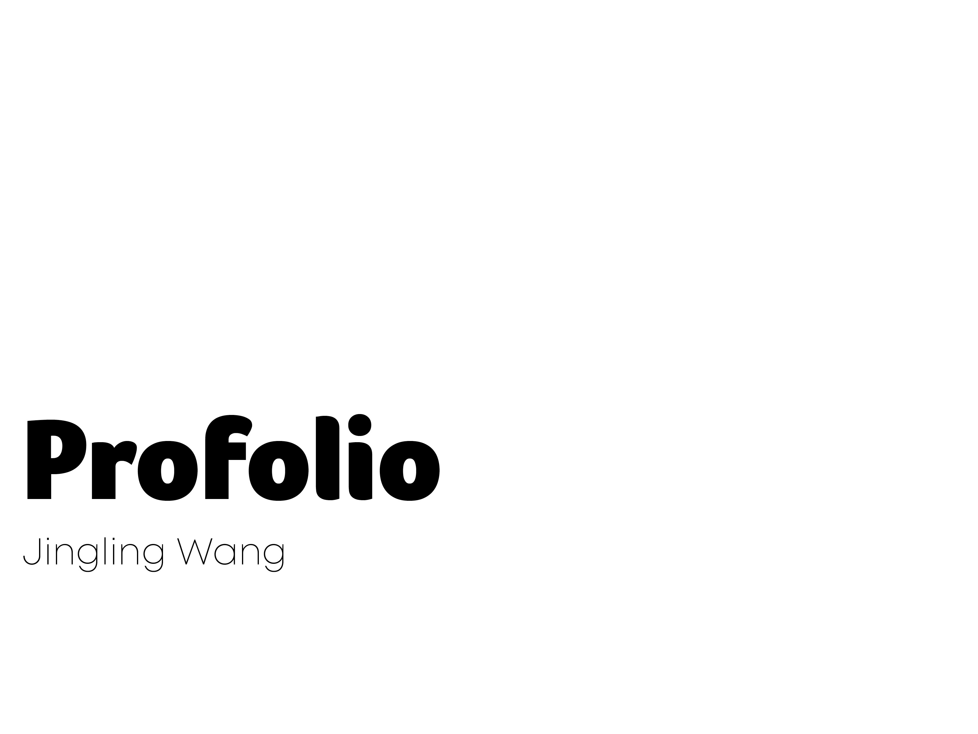 2020| Jingling Personal Profolio_ling030-站酷ZCOOL