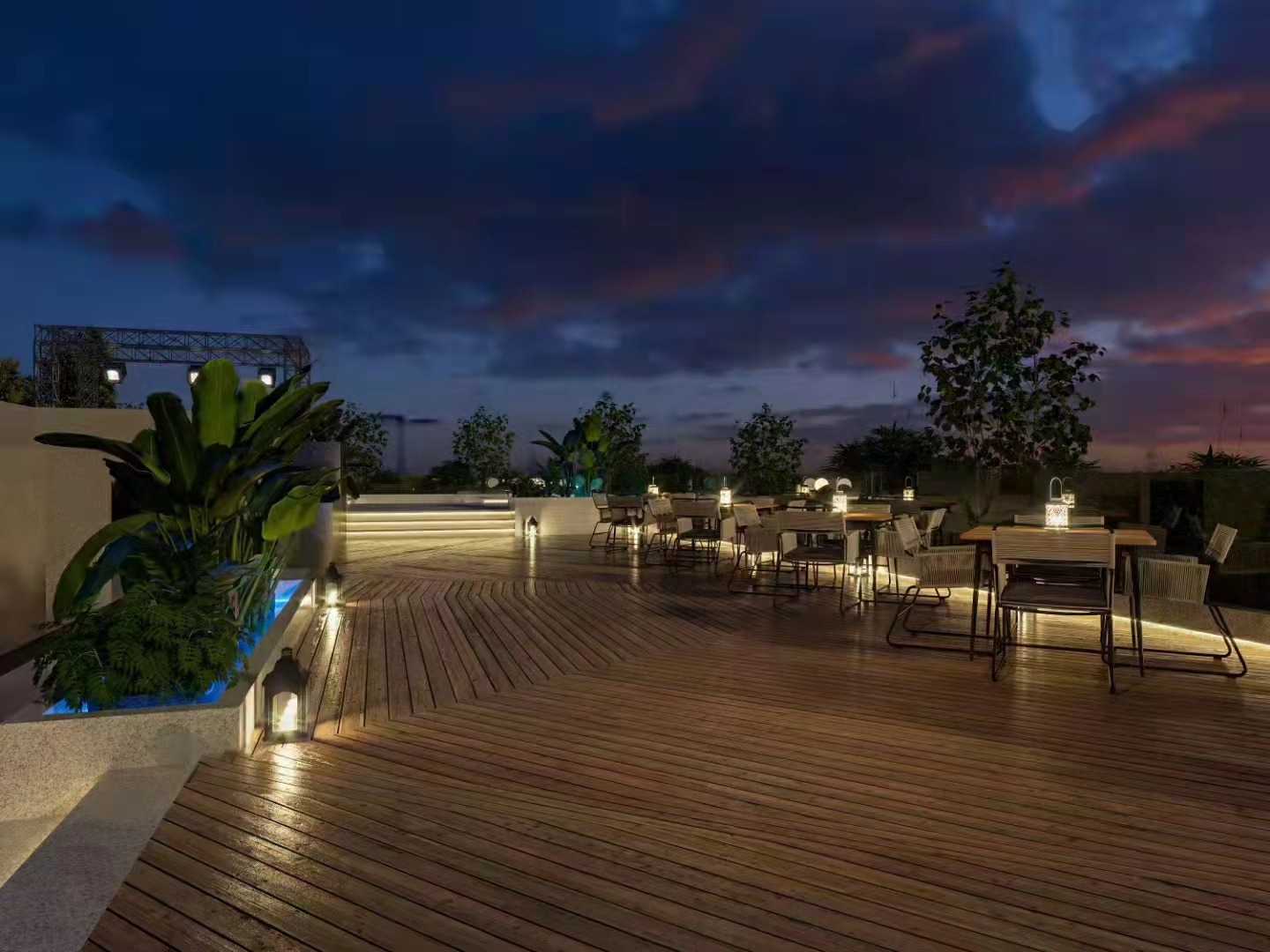 室外大露台案例分享_宇婷0359-站酷ZCOOL