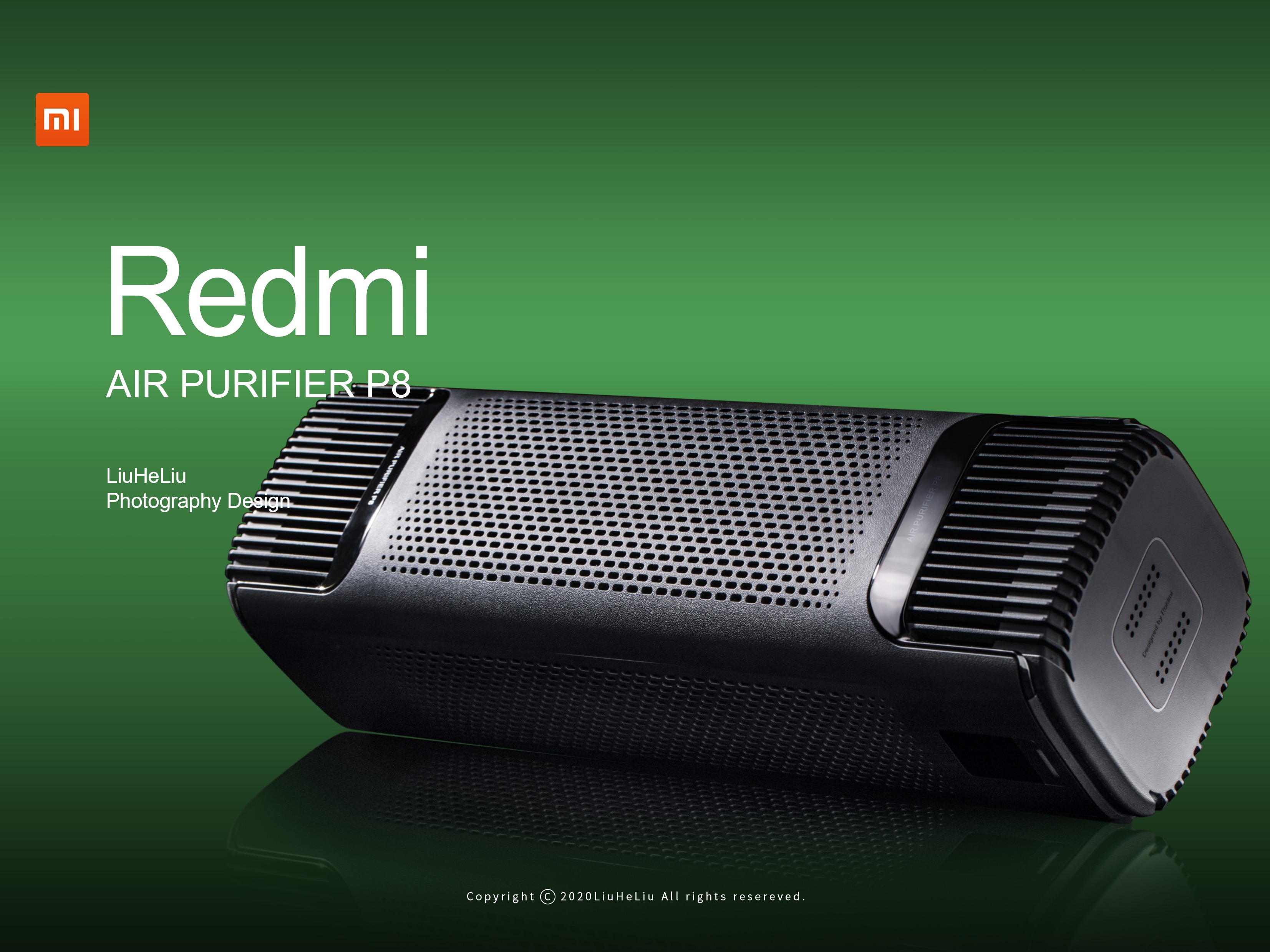 产品摄影 | Redmi-AIR PURIFIER P8-01 | LiuHeLiu_六和六-站酷ZCOOL