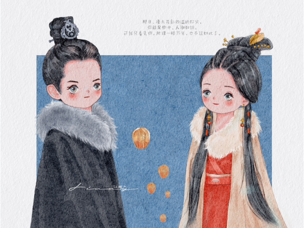 一眼万年，也不过如此。-星汉灿烂_红橙Jiang-站酷ZCOOL