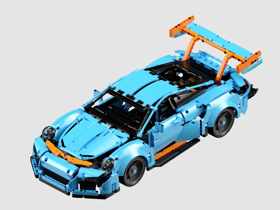 积木玩具车（中号911）_马大哥啊-站酷ZCOOL