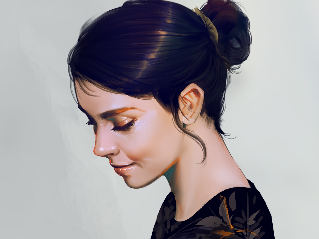 这世间过于俗气，不像你，灿若星河温柔如水。_Peter肖吉-站酷ZCOOL