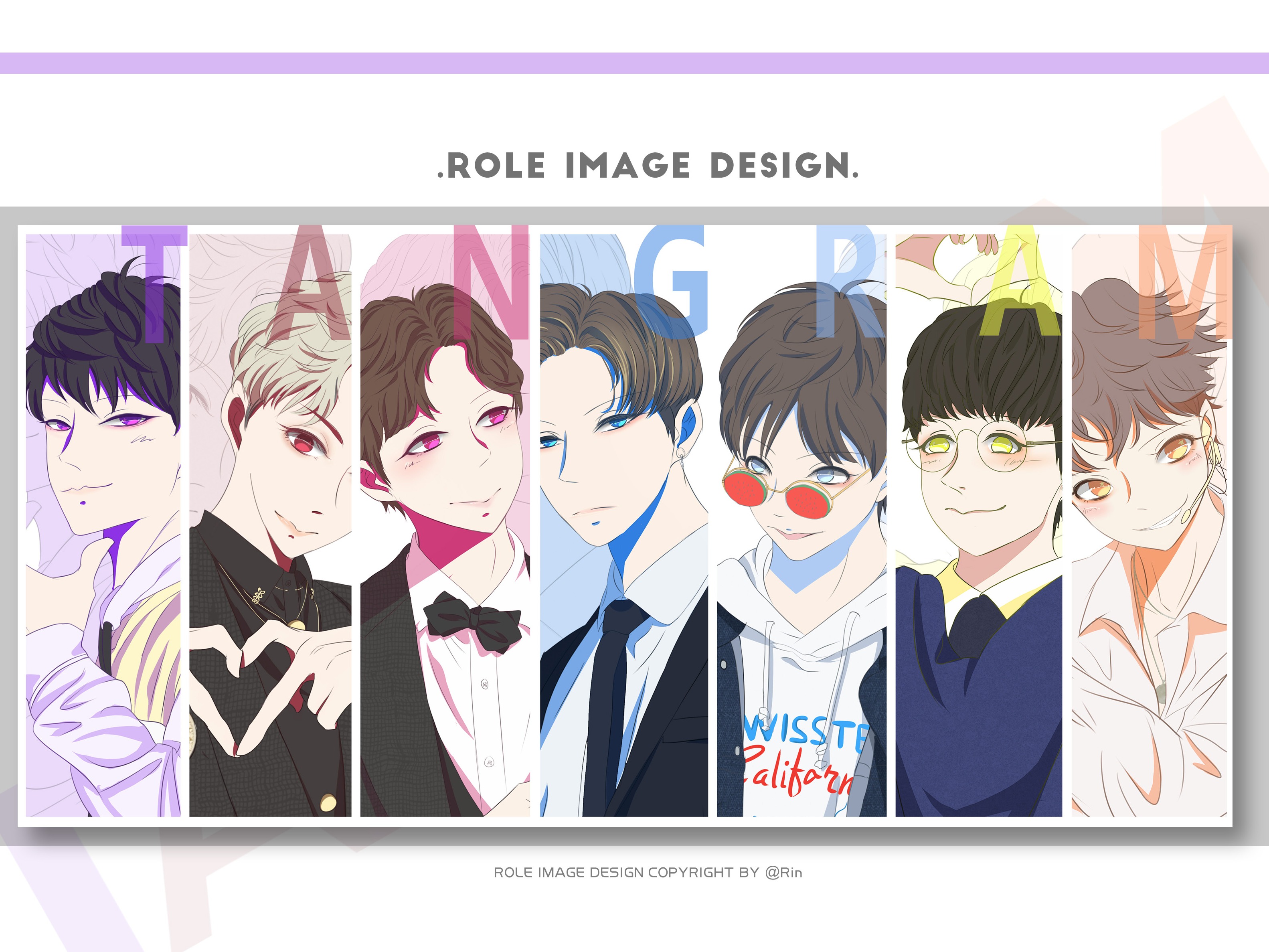 香蕉TGM角色漫画形象系列合集_Rin酱_er-站酷ZCOOL