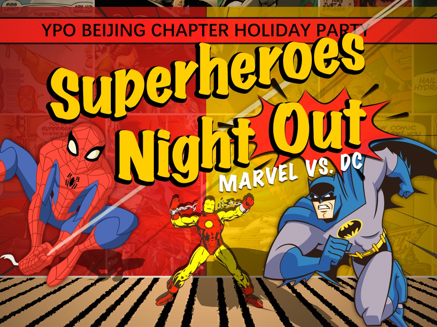 2018-12-08 YPO Superheroes Night Out(MARVEL vs DC_DonnyWang-站酷ZCOOL