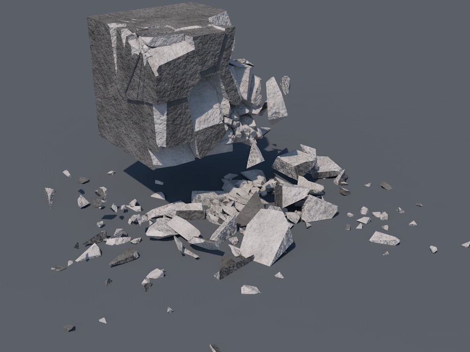 C4D破碎插件Nitro4D+NitroBlast+v2.02_WilliamChen陈-站酷ZCOOL