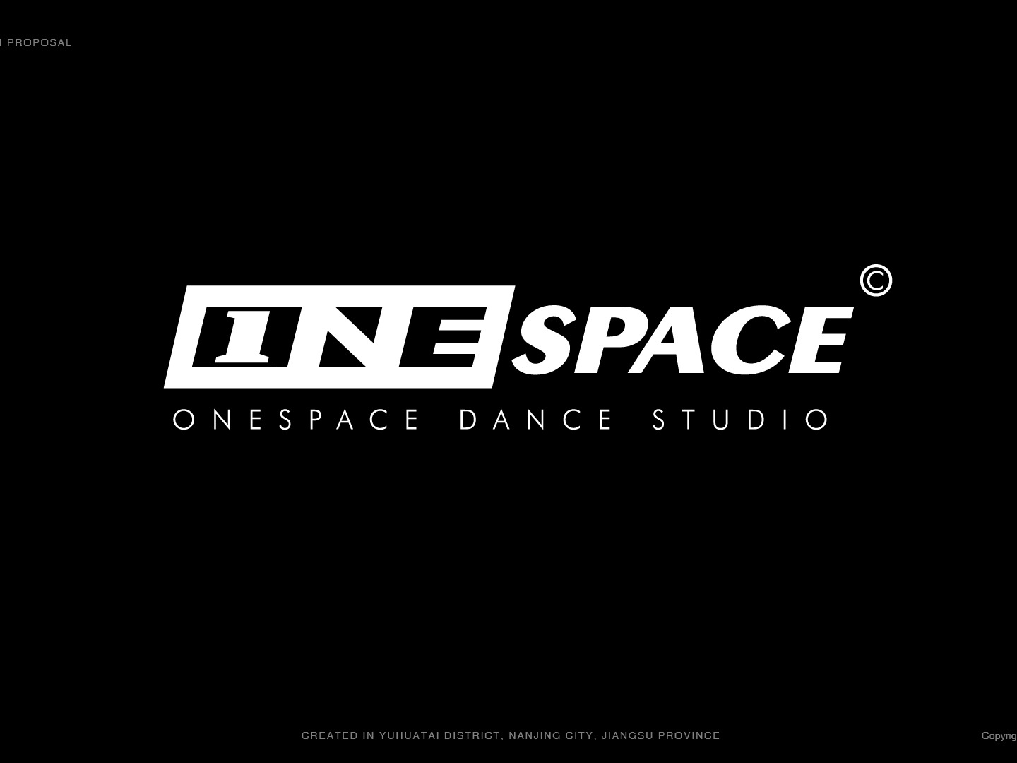 【品牌设计】Onespace dance studio品牌设计案例_Jingoon-站酷ZCOOL
