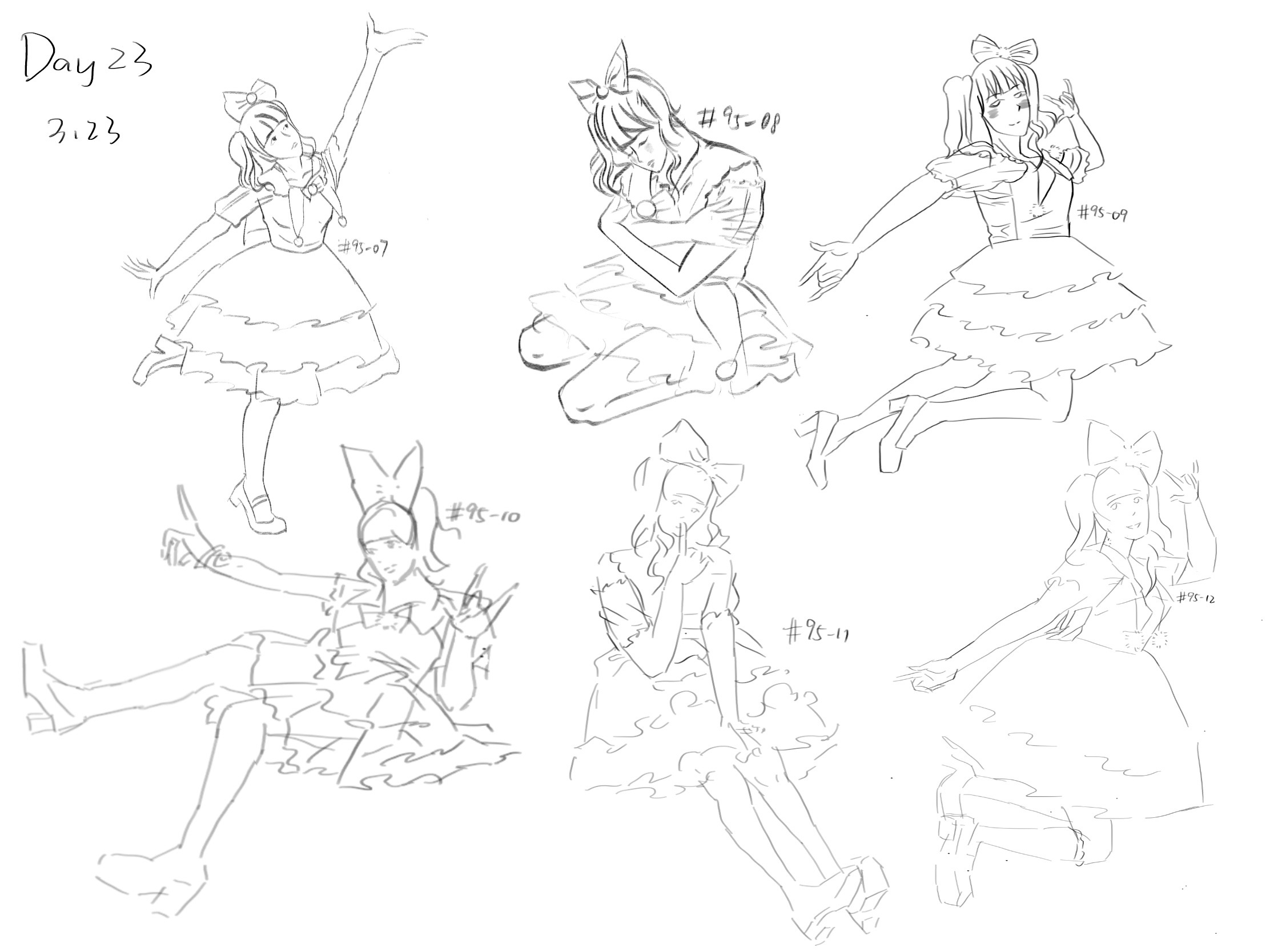 #速写60天挑战赛Day23@速写班长_新的惰性气体-站酷ZCOOL