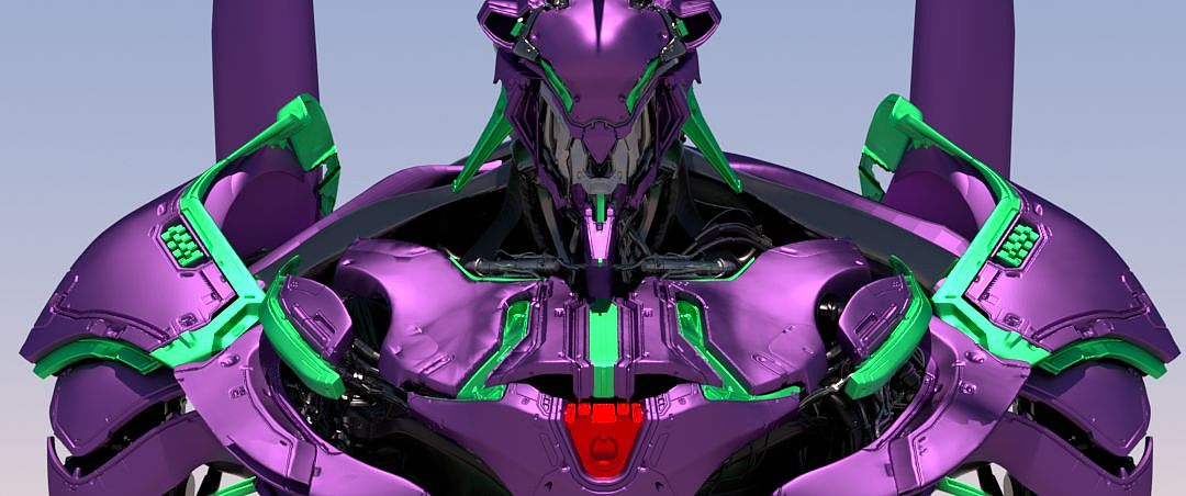 《EVA初号机》_Grinxiang-站酷ZCOOL