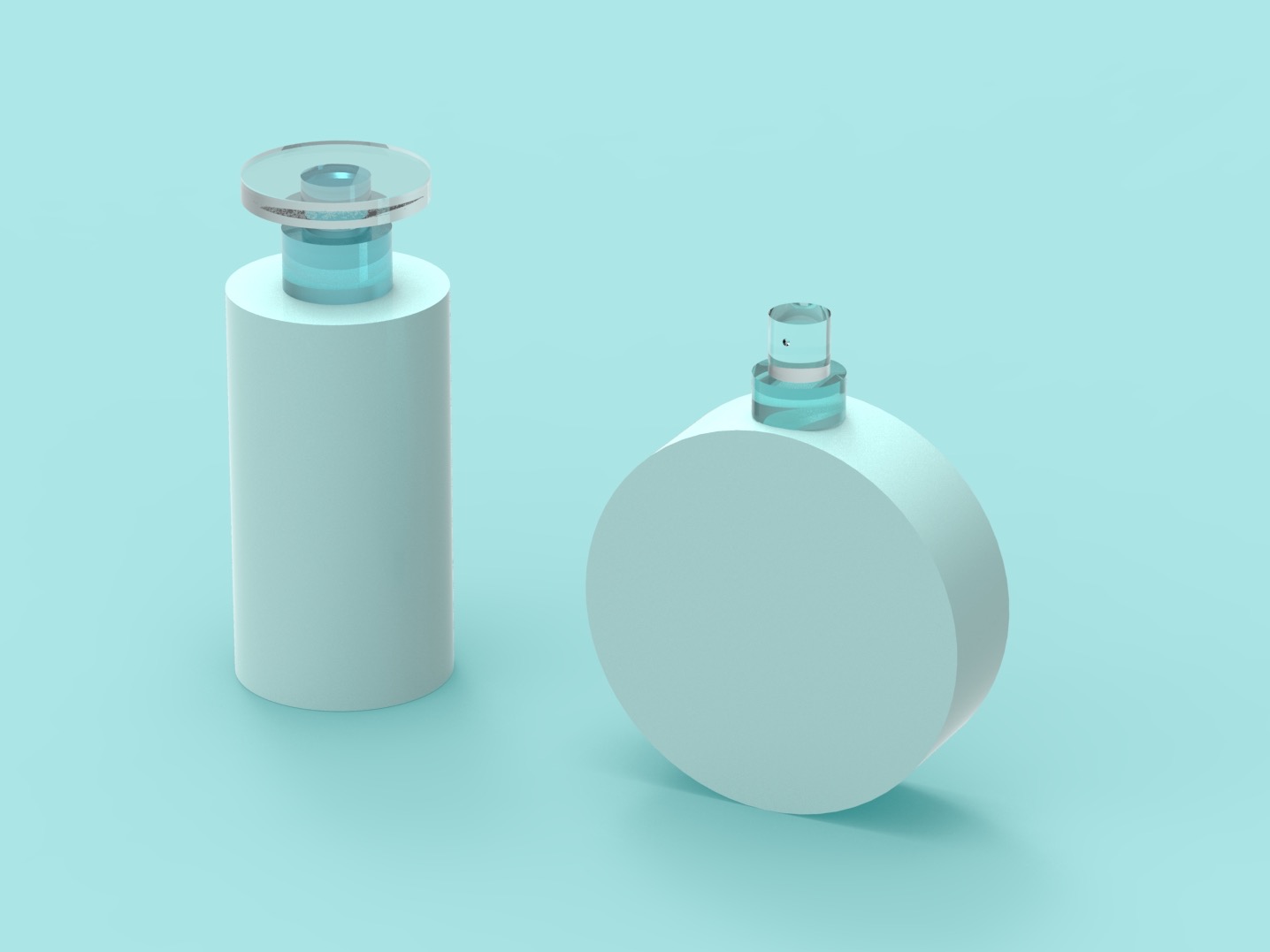 Perfume Package & Product Design—Blue Aroma_YianLYA-站酷ZCOOL