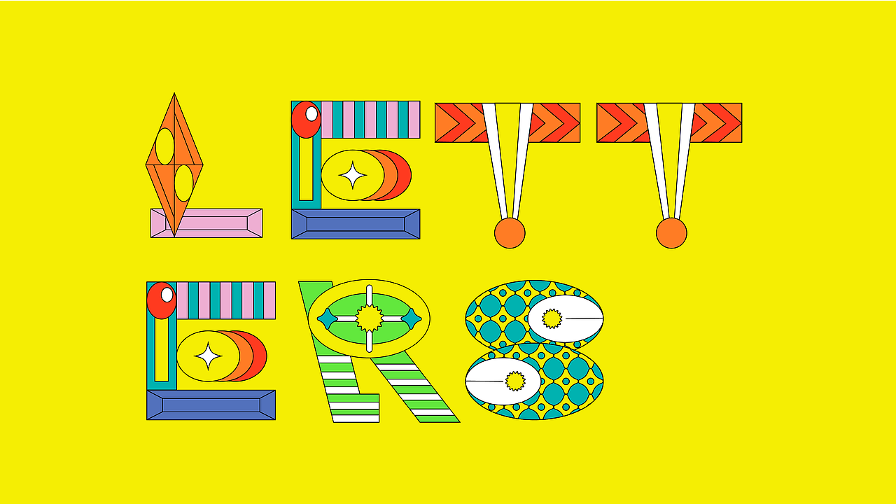 26 字母设计实验 / 26 letters design experiment_一棒ONEBOOM-站酷ZCOOL