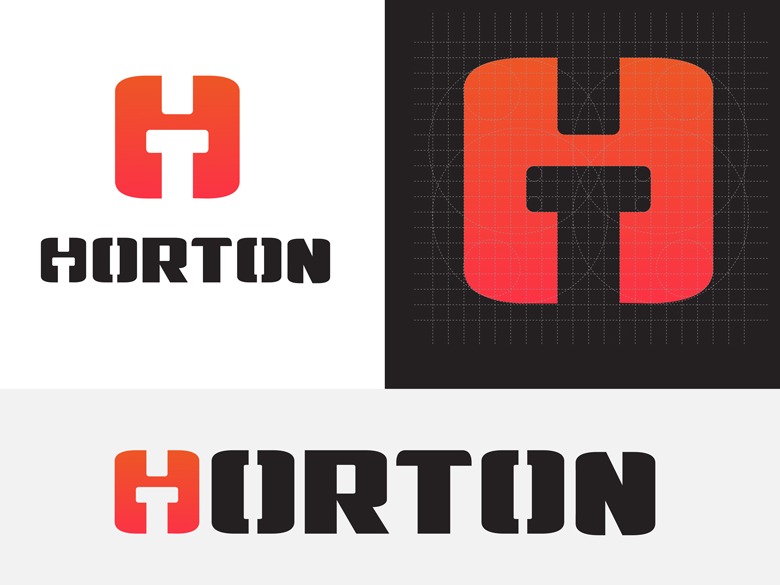 阀门HORTON品牌LOGO设计_LUK欣欣-站酷ZCOOL