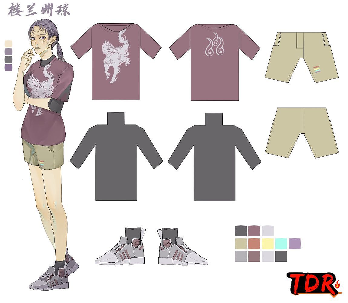 《TDR》主要角色设计_北冥池羽-站酷ZCOOL