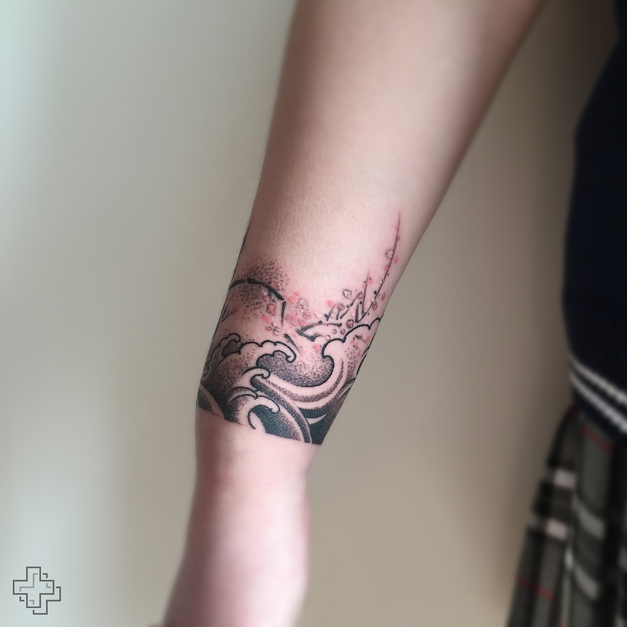 海浪梅花 腕环_2nu7lg-站酷ZCOOL