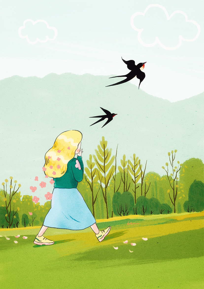 春日浪漫～（近日作品合集）_与晞xixi-站酷ZCOOL