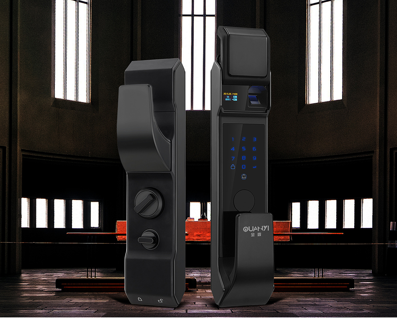 Q6智能锁产品展示_少年游子-站酷ZCOOL