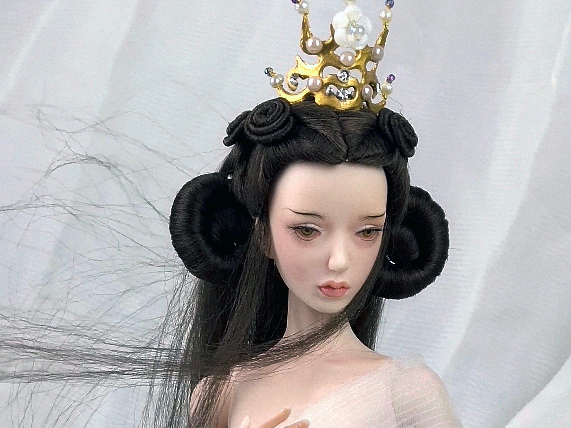 【陶瓷BJD】43厘米陶瓷人偶，聊斋之十娘_九歌手作20064006-站酷ZCOOL