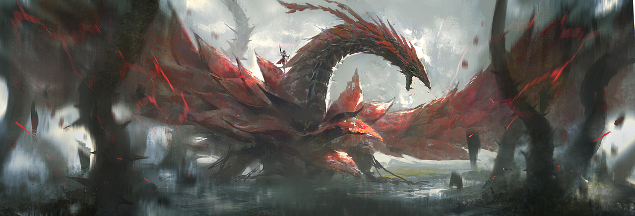 【leo同人】游戏王·黑蔷薇龙_不想当画家的Leo-站酷ZCOOL