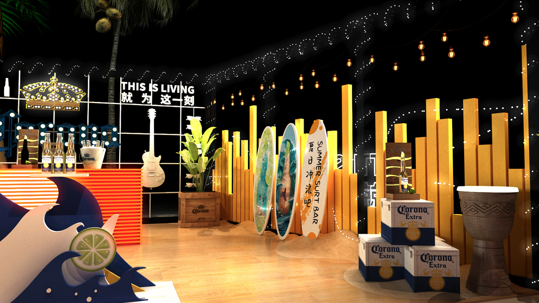 科罗娜_创意设计作品图片素材-站酷ZCOOL