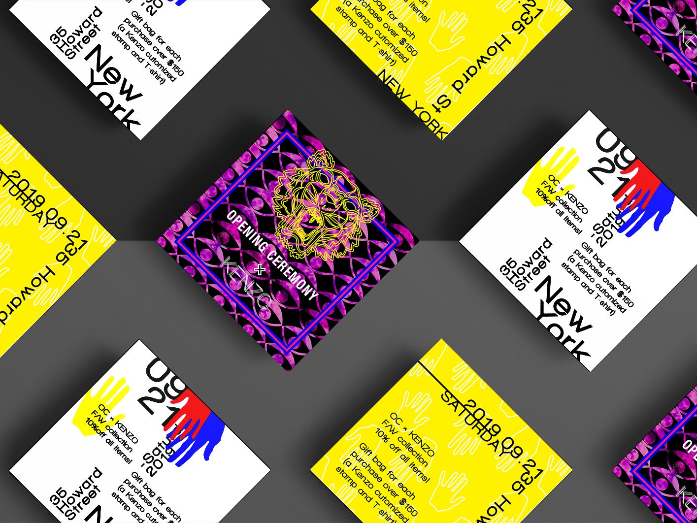 「Opening Ceremony × Kenzo」Collab Promotion _Lena_Chen-站酷ZCOOL