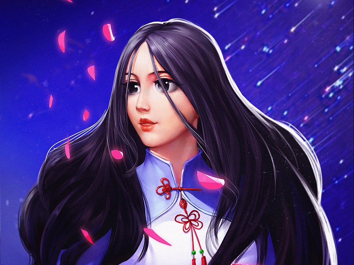 同人创作《一人之下—冯宝宝》_Lunki_ljl-站酷ZCOOL