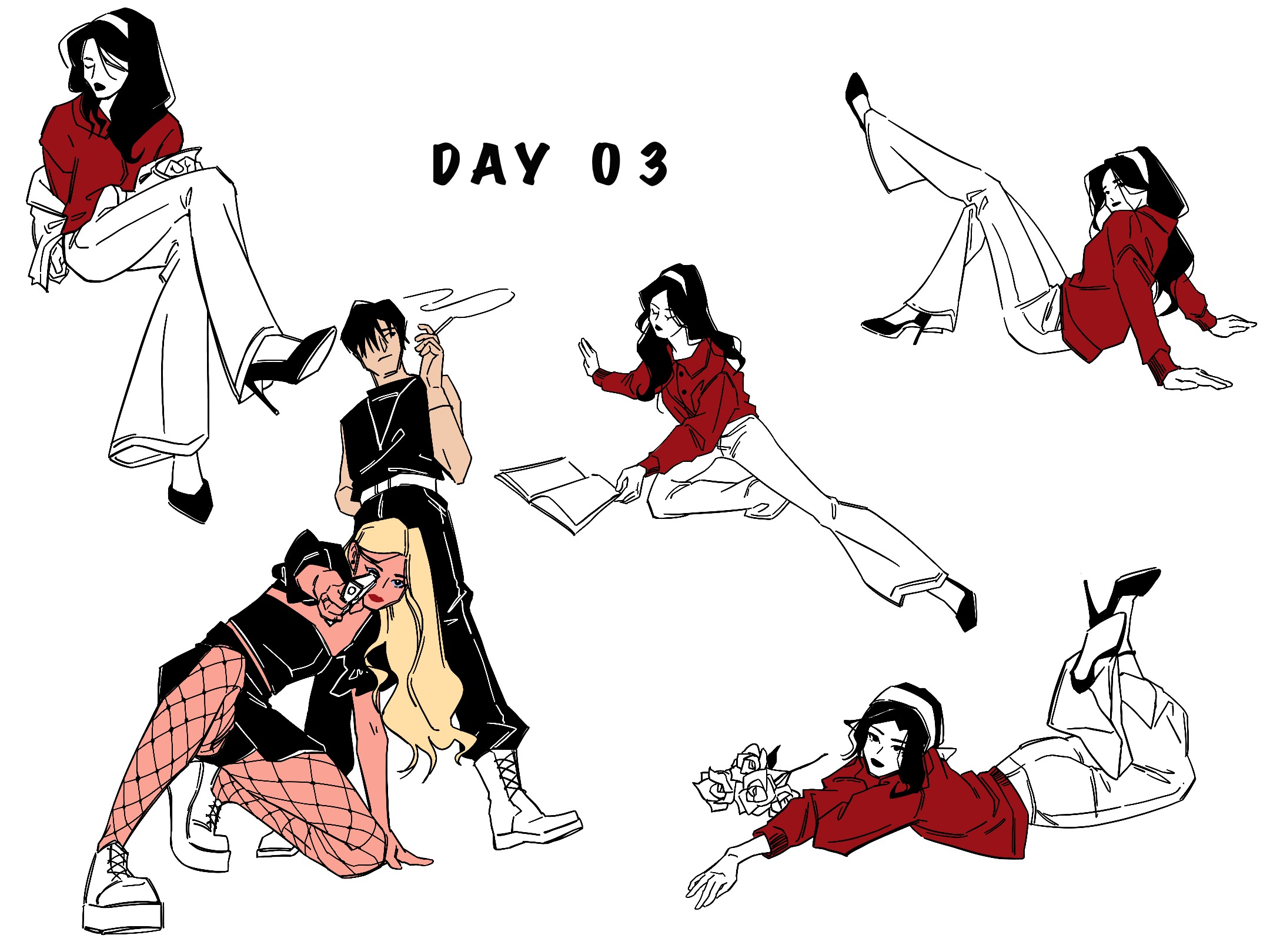 #速写60天挑战赛# day03_洵肆Xunsi-站酷ZCOOL