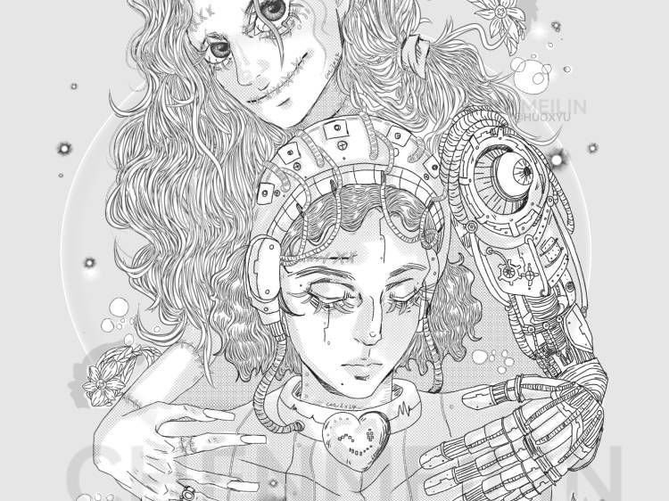 ＂AILI，有客人来了打个招呼吧＂_活咸鱼xianyu-站酷ZCOOL