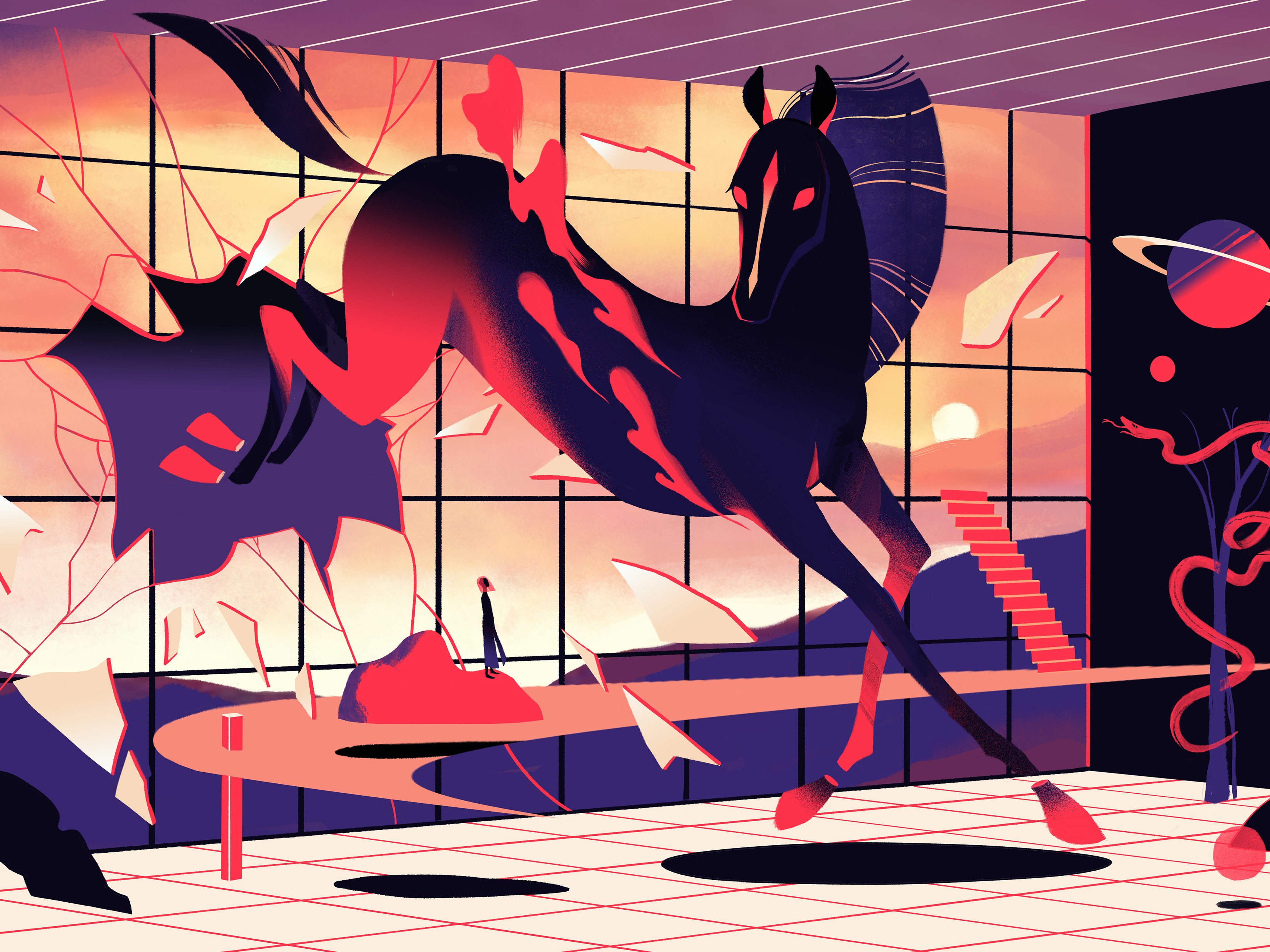 Do Not Go Gentle Into That Good Night_IrisLei-站酷ZCOOL