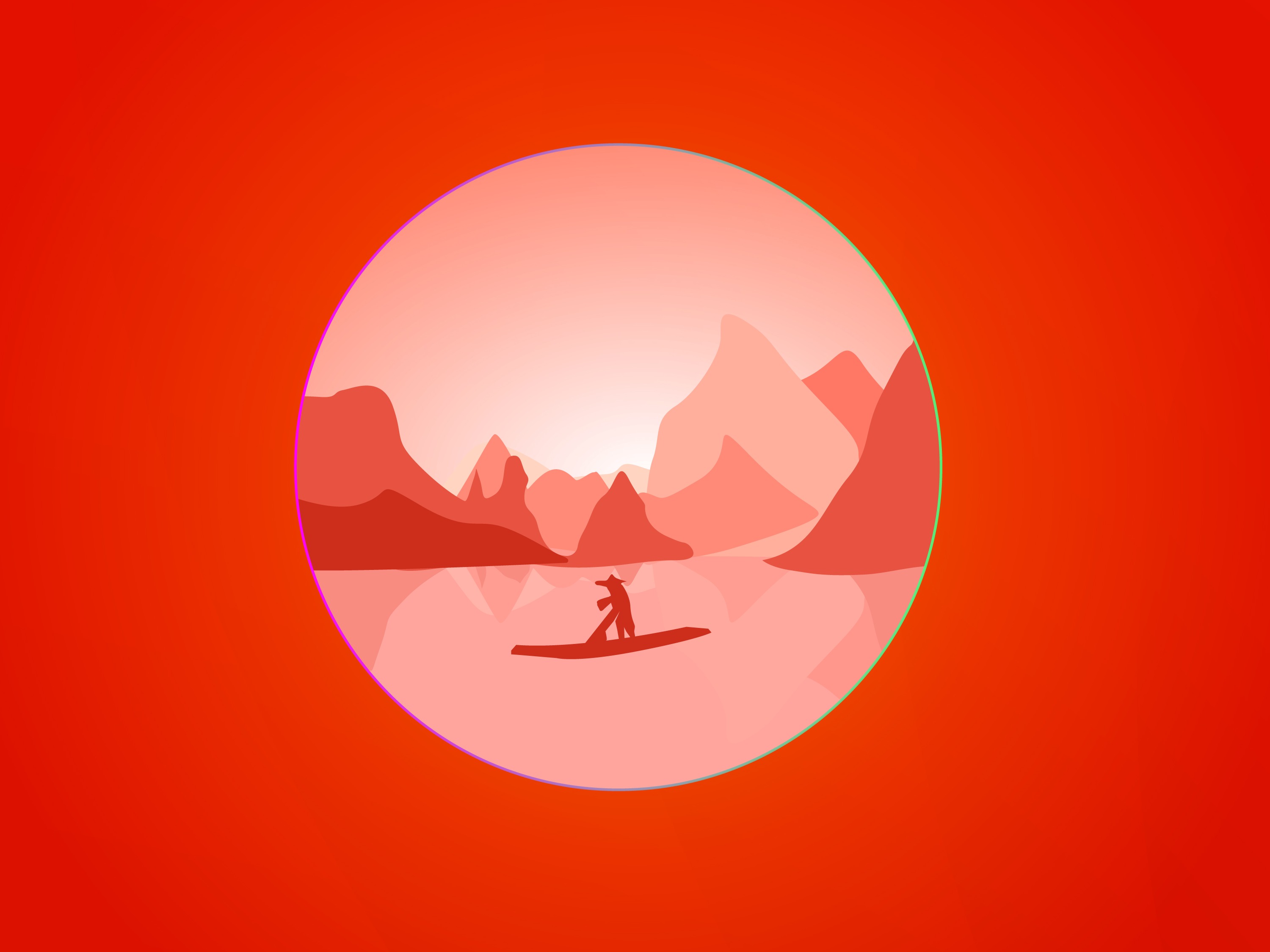 #日常练习#20190226 山水绘画_KaroMag-站酷ZCOOL