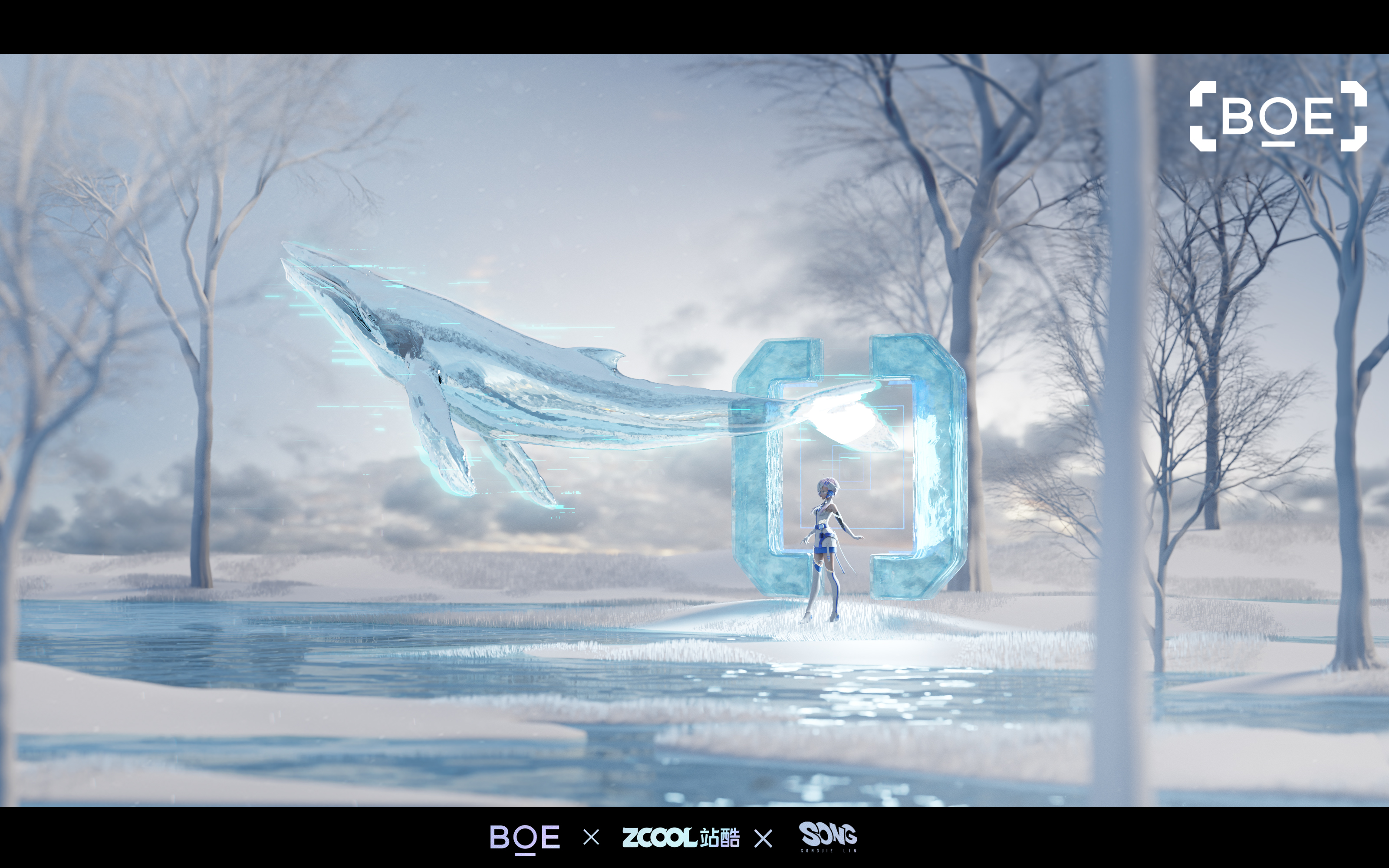 BOE-IP角色设计-屏子_吖松SONG-站酷ZCOOL