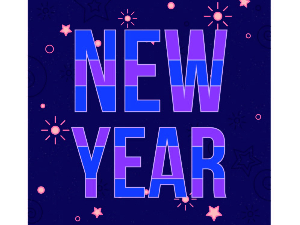 New Year_東野晴-站酷ZCOOL