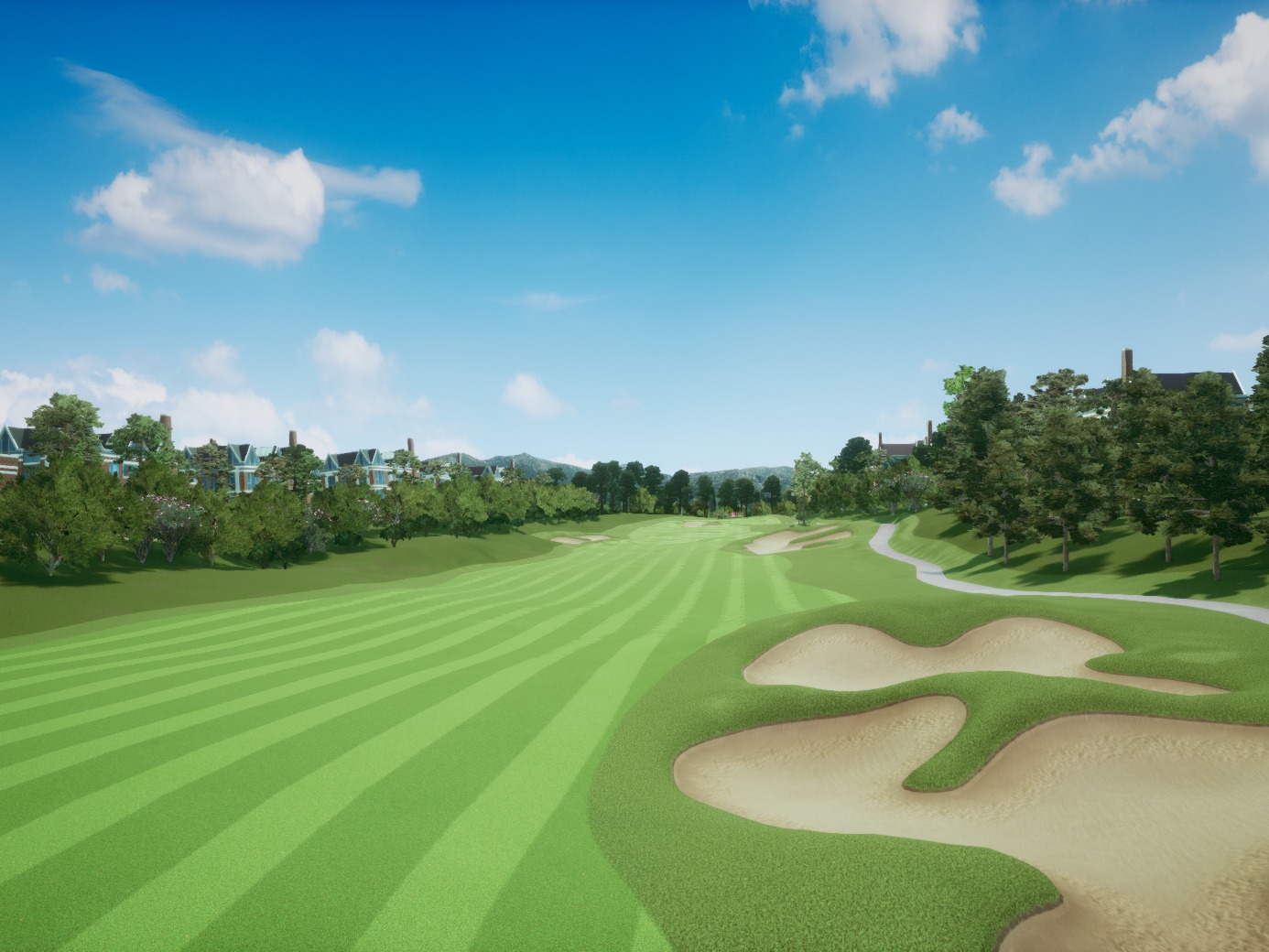 UE4的高尔夫球场2_freeyy_km-站酷ZCOOL