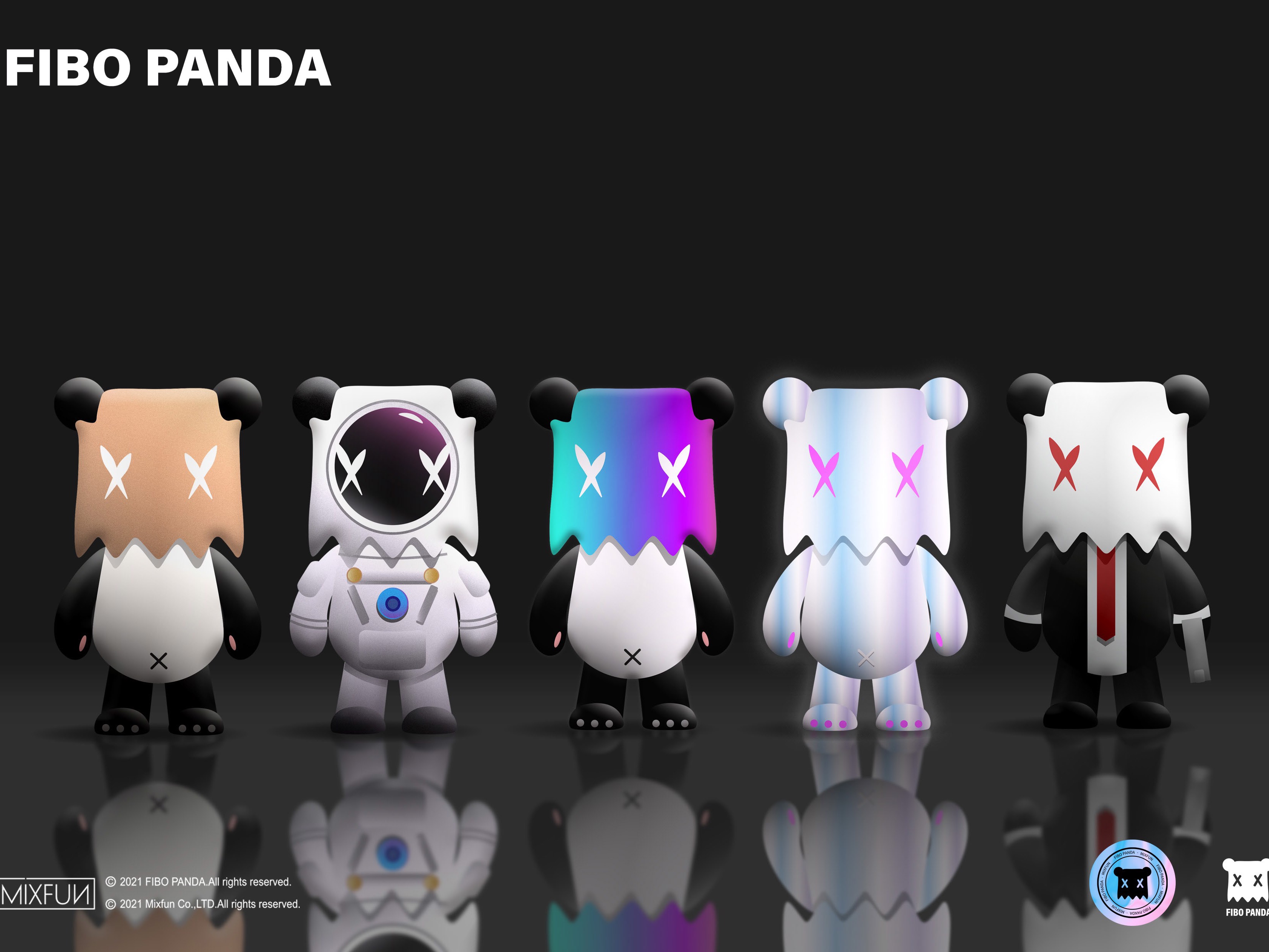 FIBO PANDA 菲波熊猫_Devory-站酷ZCOOL