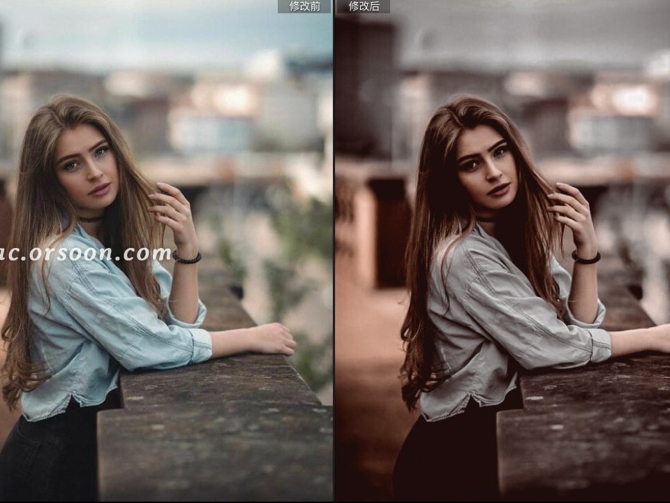 高级色调质感人像Lightroom预设_Z764165533-站酷ZCOOL