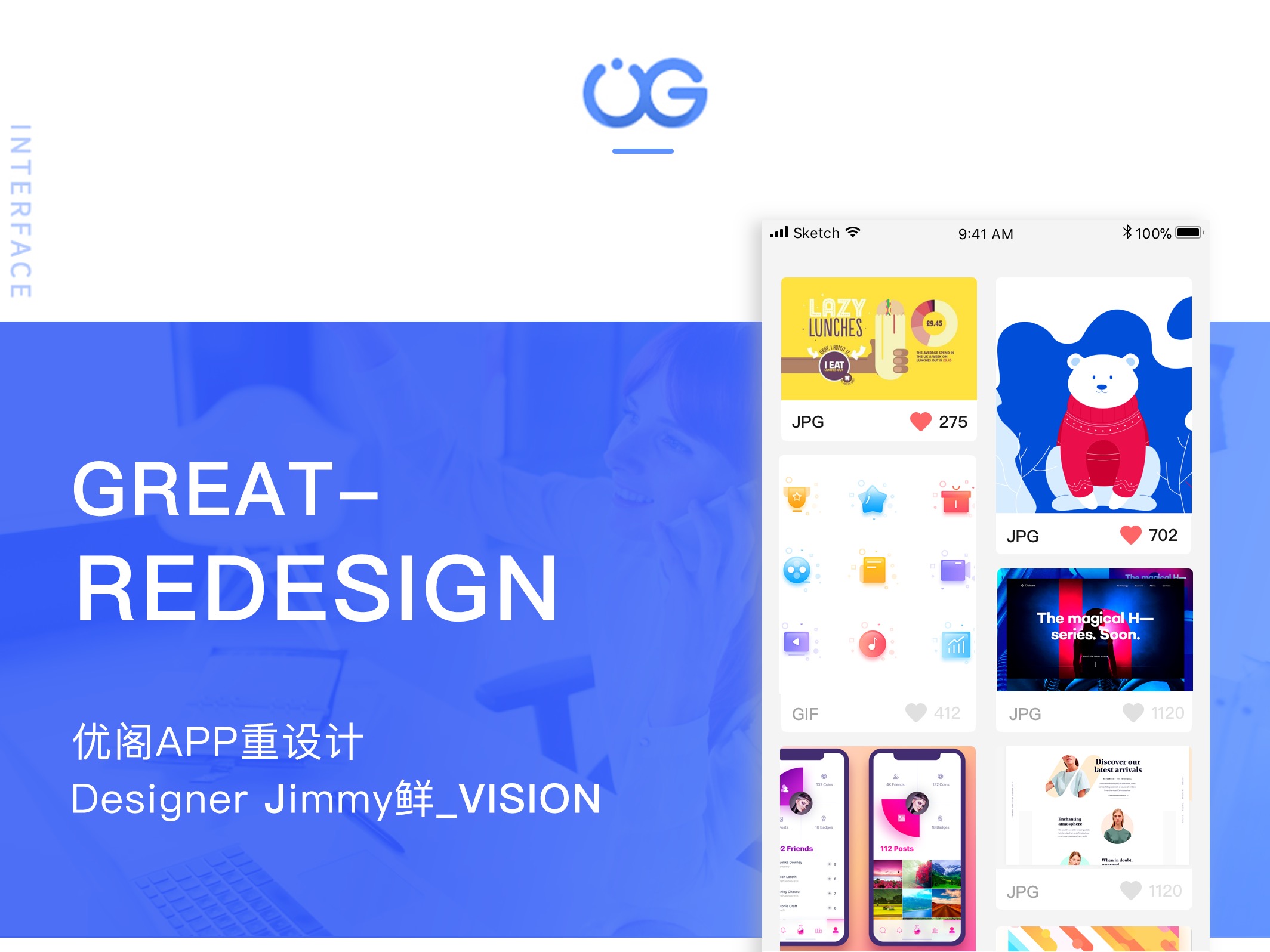 UIGREAT-REDESIGN（优阁APP重设计）_YN_Vision-站酷ZCOOL