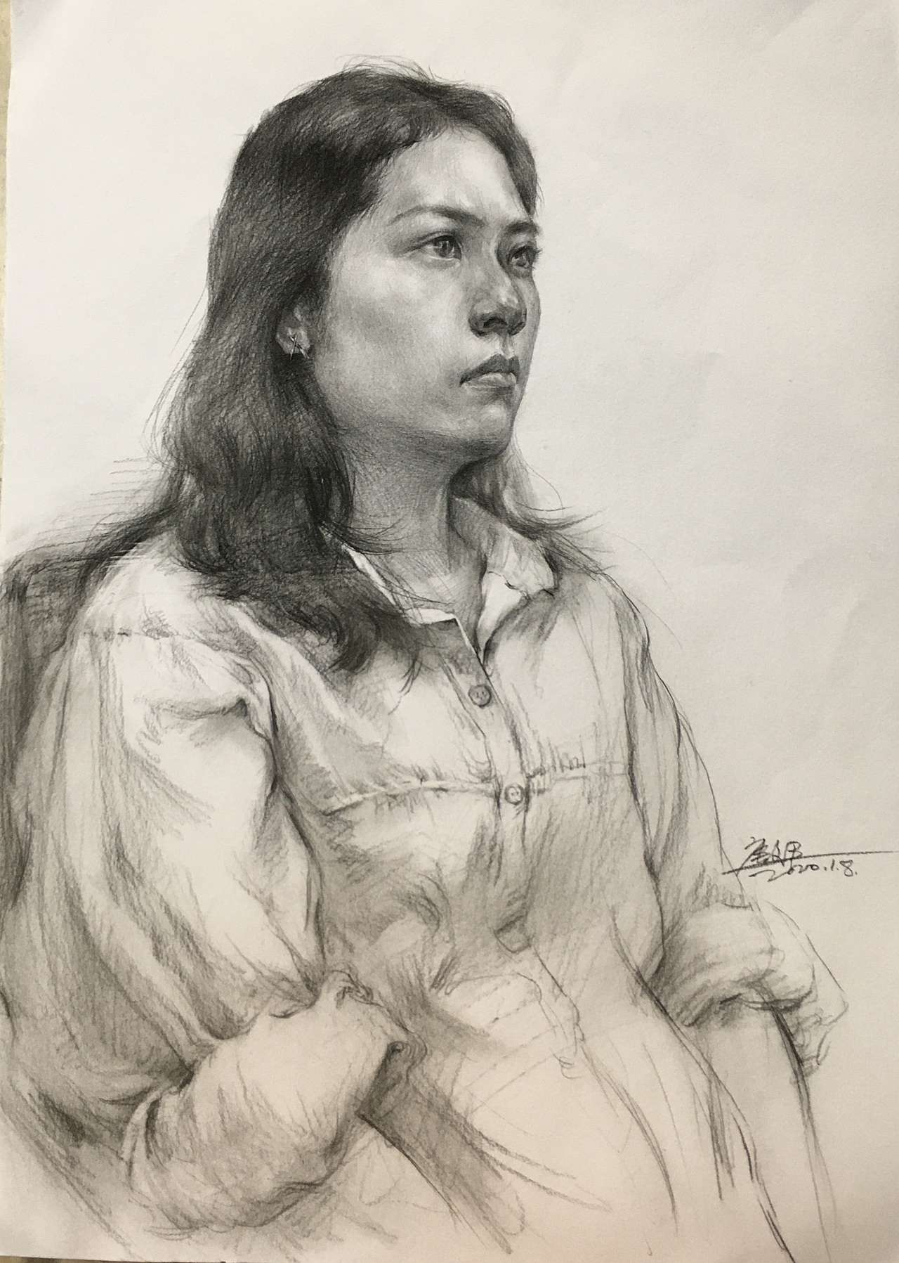 素描新作_lao唐de画-站酷ZCOOL