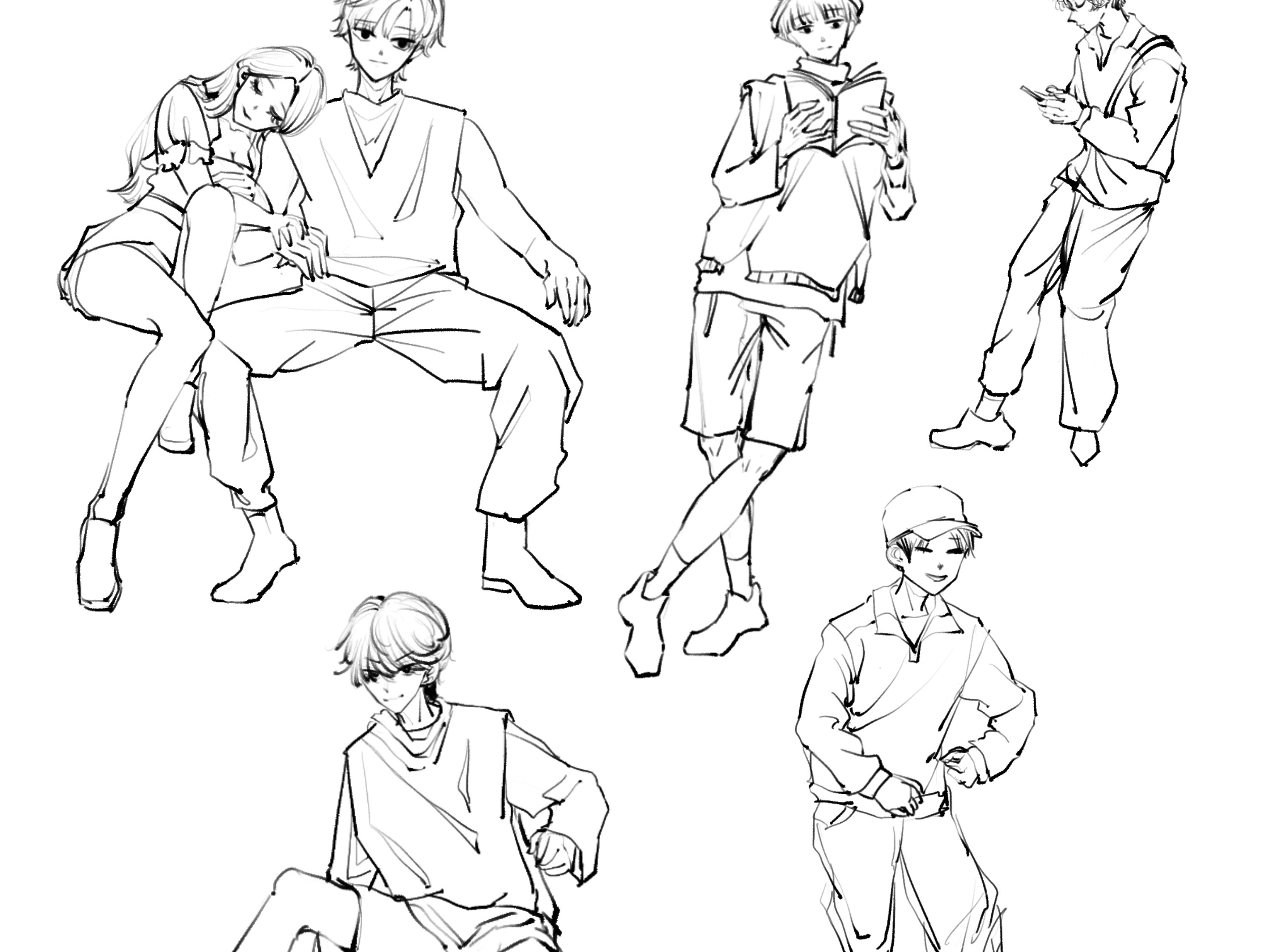 #速写60天挑战赛# day49@速写班长 _hh鱼九柒-站酷ZCOOL