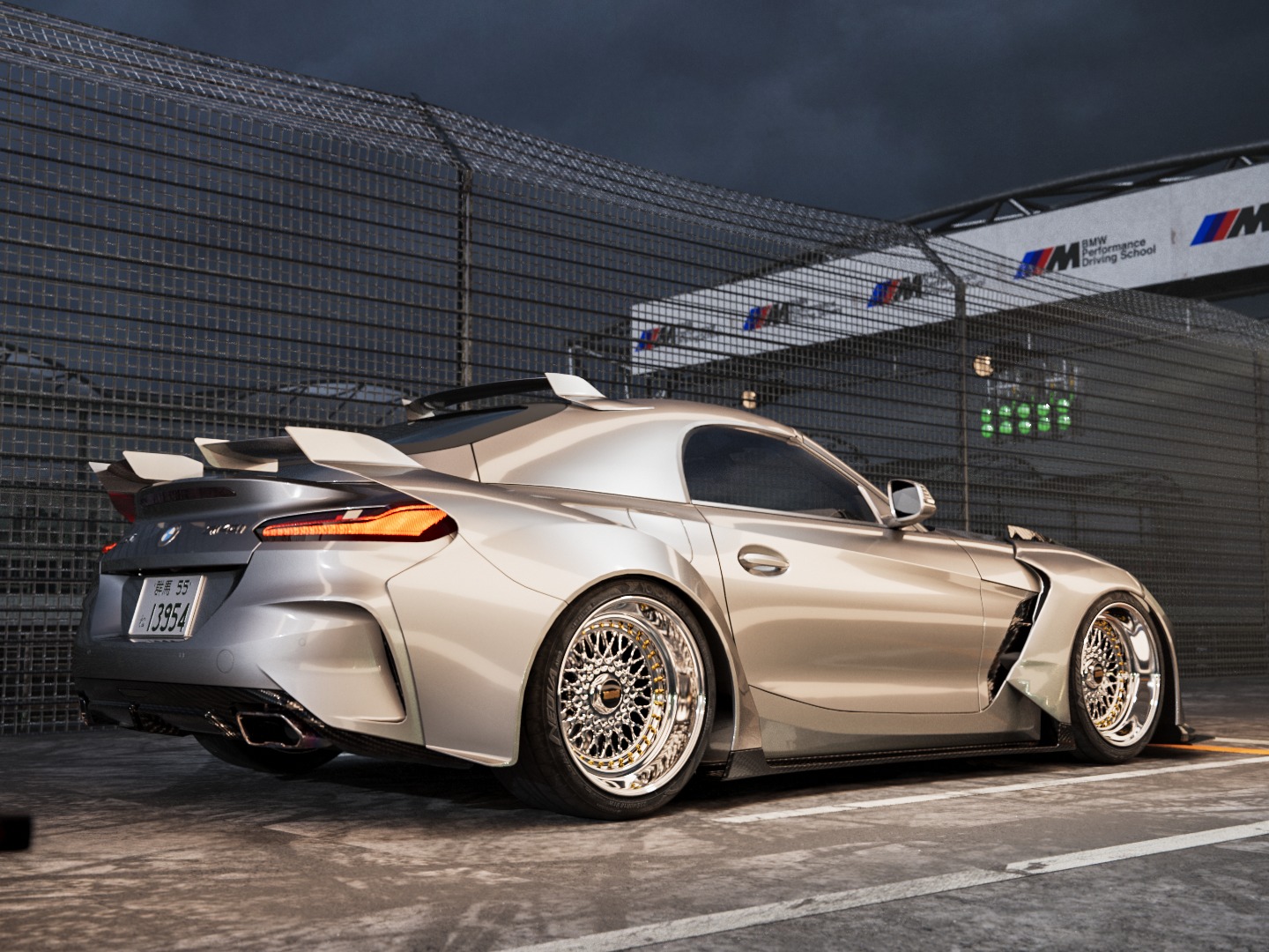 BMW Z4 宝马Z4 - Blender渲染_猫王阿祖-站酷ZCOOL