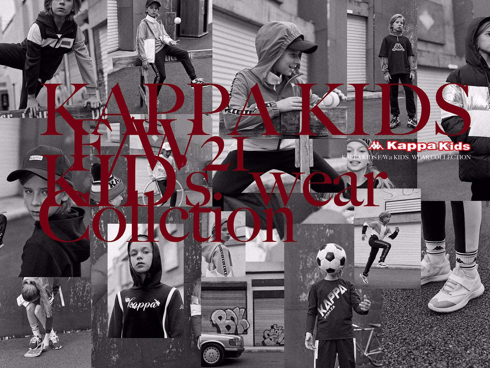 童装摄影 | KAPPA KIDS 21 F/W电商形象拍摄_吃饱了饭的人-站酷ZCOOL