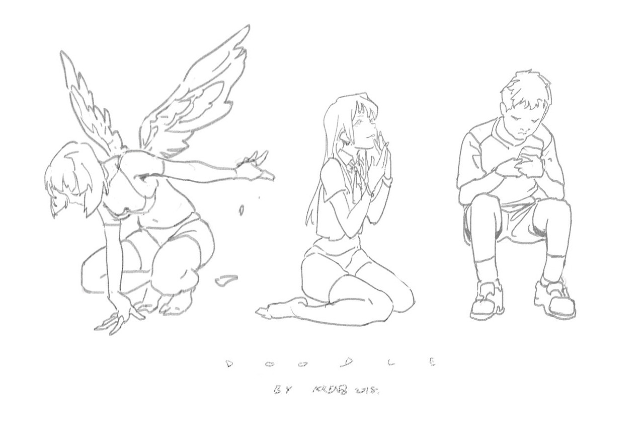 線稿習作_Krenz官方账号-站酷ZCOOL