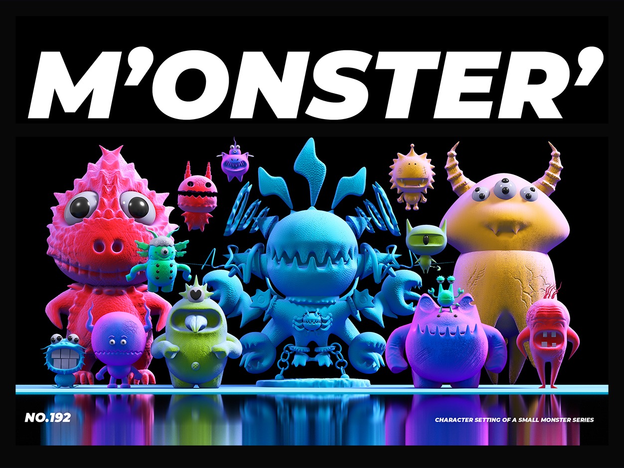 M'ONSTER'_TsyeahC-站酷ZCOOL