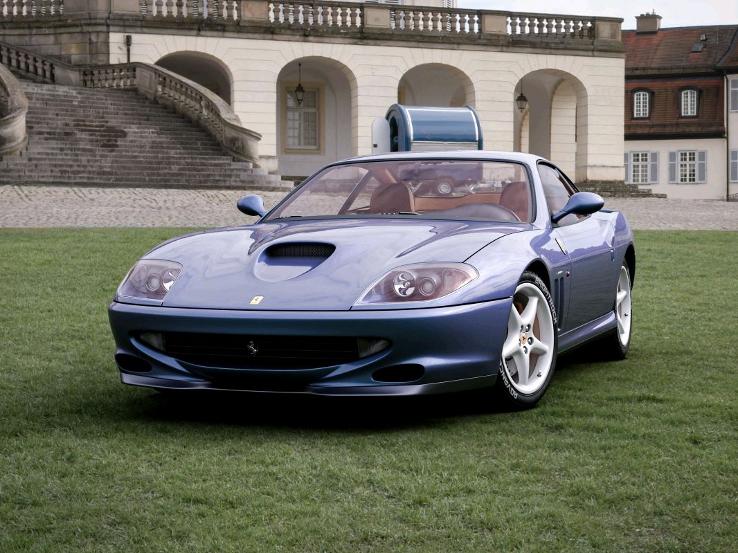 [1996 Ferrari 550 Maranello]3D写实渲染效果制作_JHCHENG-站酷ZCOOL