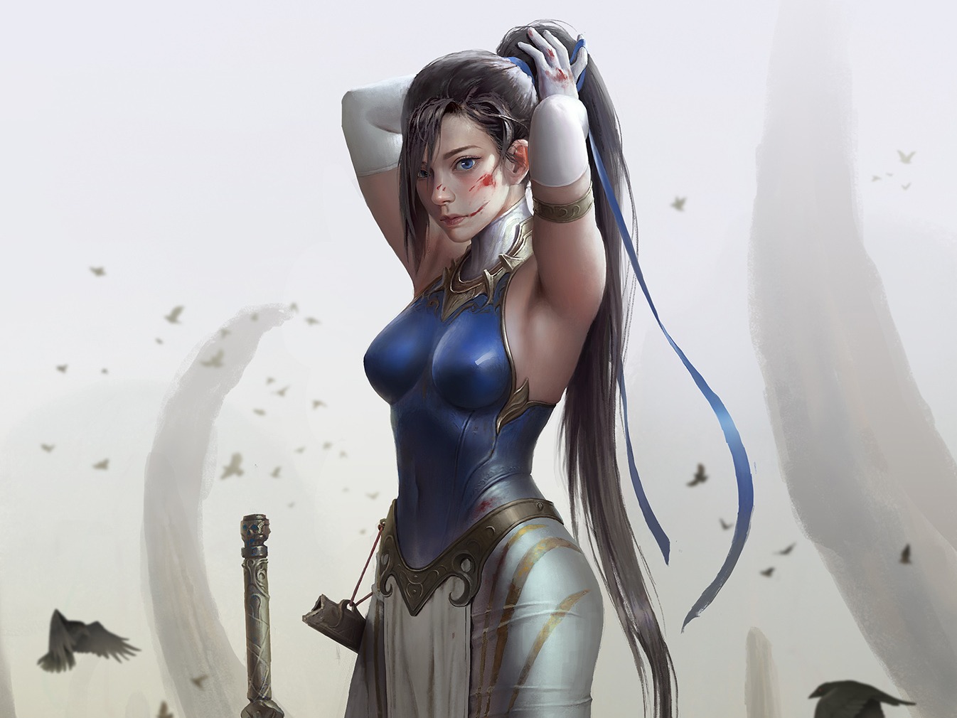 马尾_Evillll-站酷ZCOOL