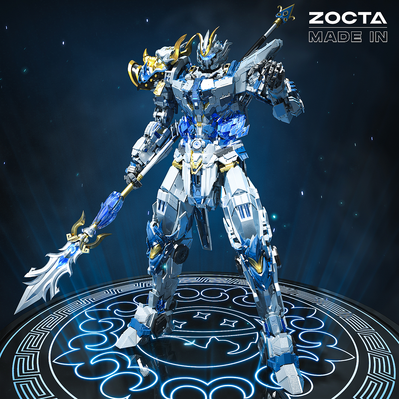 三国机甲-五虎将_ZOCTA-站酷ZCOOL