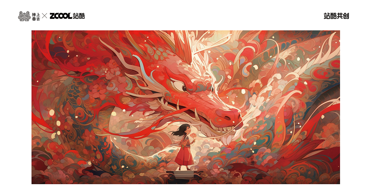 AI绘画--龙与凤_oldbian-站酷ZCOOL
